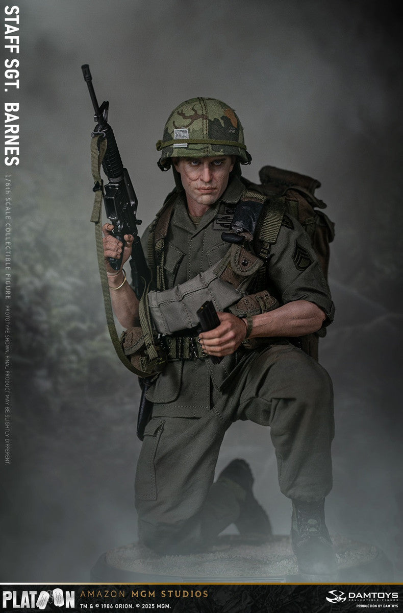 Preventa Figura Staff Sergeant Barnes - PLATOON (1986) marca Damtoys D ...