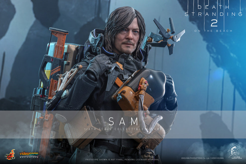 Preventa Figura SAM - Death Stranding 2: On the Beach marca Hot Toys V ...
