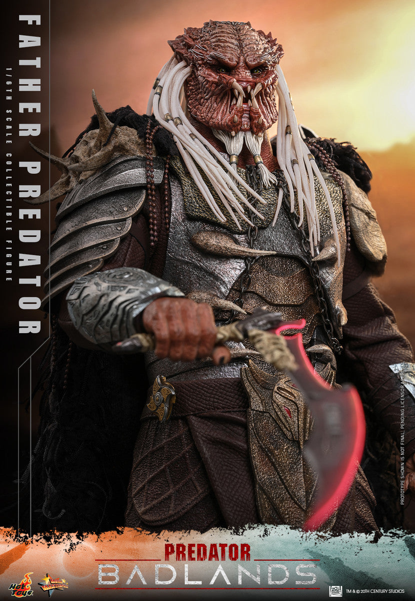 Preventa Figura Father - Predator: Badlands marca Hot Toys MMS863 esca ...