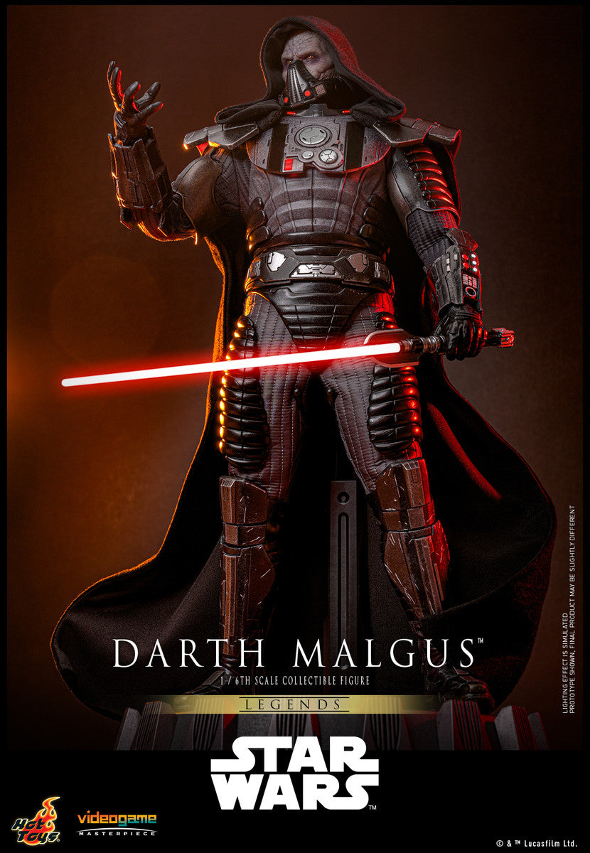 Preventa Figura Darth Malgus - Star Wars Legends marca Hot Toys VGM70 ...